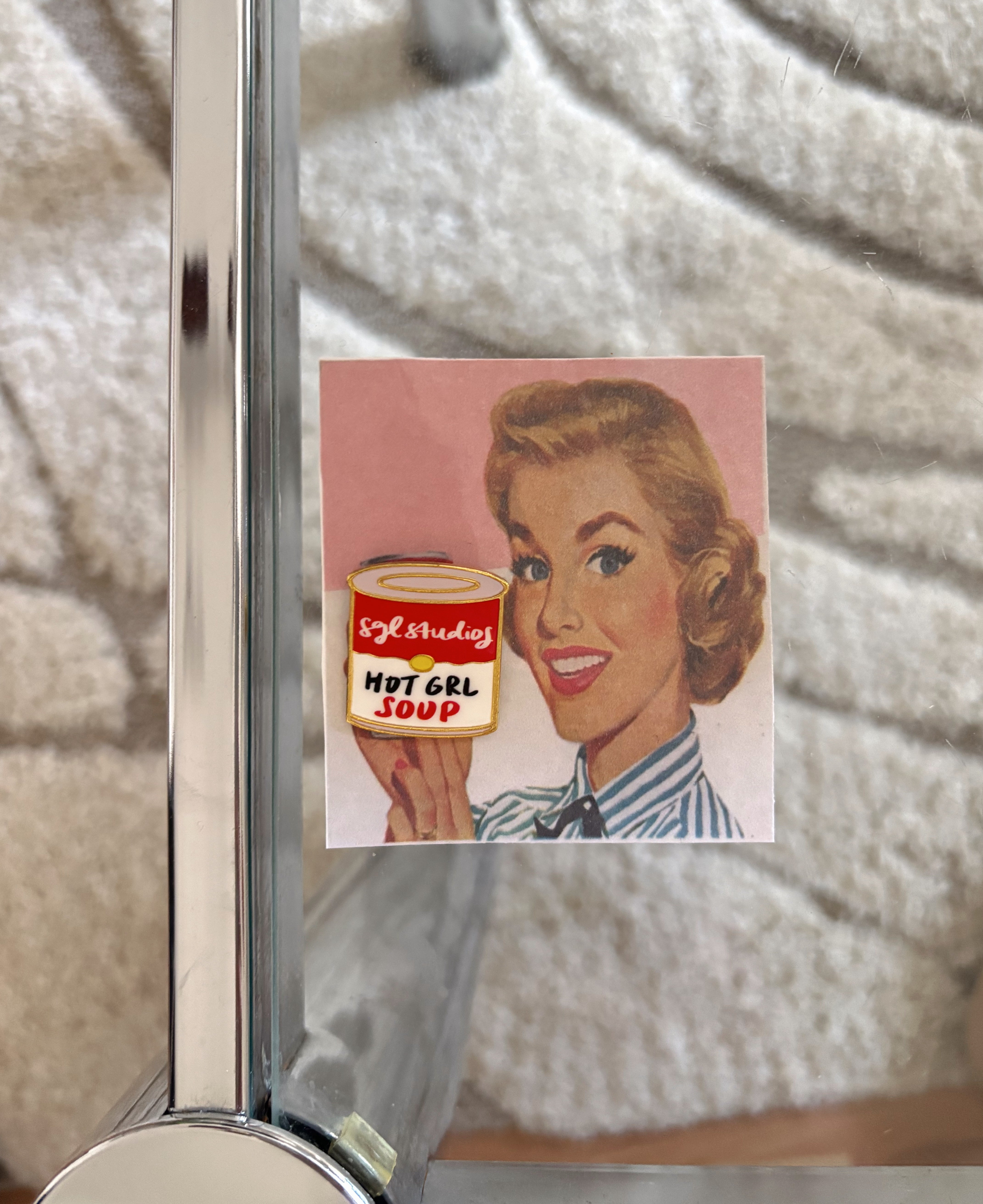 Hot Grl Soup Pin – sglstudios
